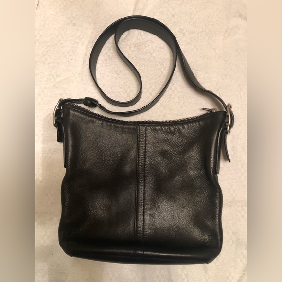Coach | Bags | Coach 9326 Legacy Leather Black Shoulder Bag | Poshmark